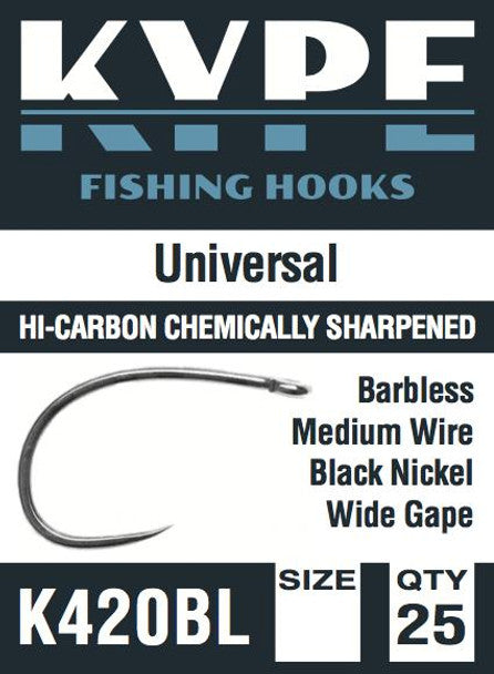 Kype 420BL Universal Hooks – Meander Fly Co